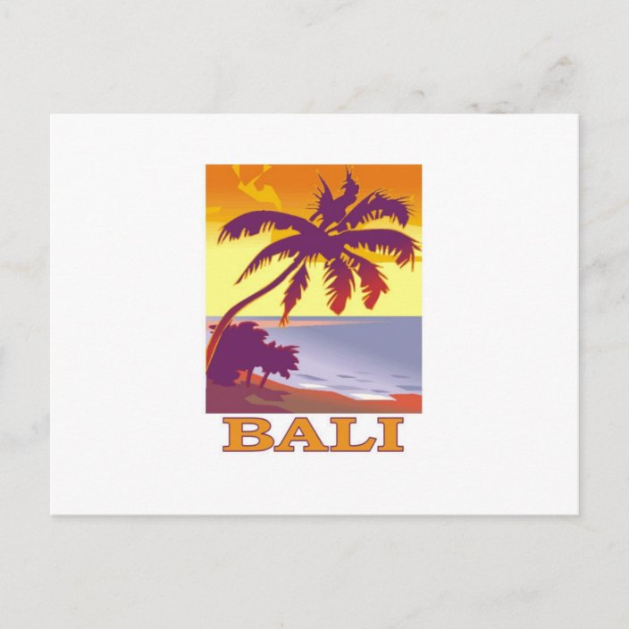 Bali, Indonesia Postcard | Zazzle.com