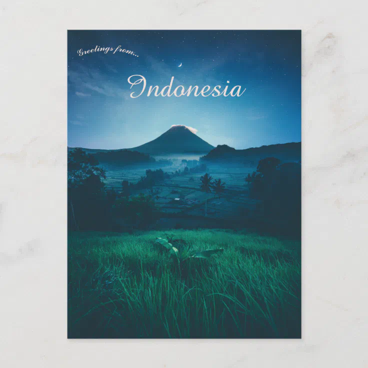 Bali Indonesia Postcard | Zazzle