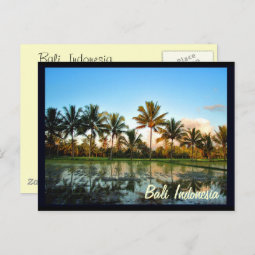 Bali Indonesia Postcard | Zazzle