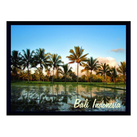 Bali Indonesia Postcard | Zazzle.com