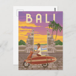 Bali Postcard | Zazzle