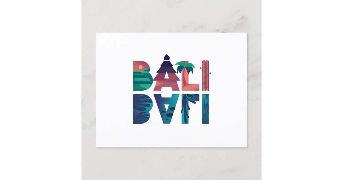 Bali Postcard | Zazzle