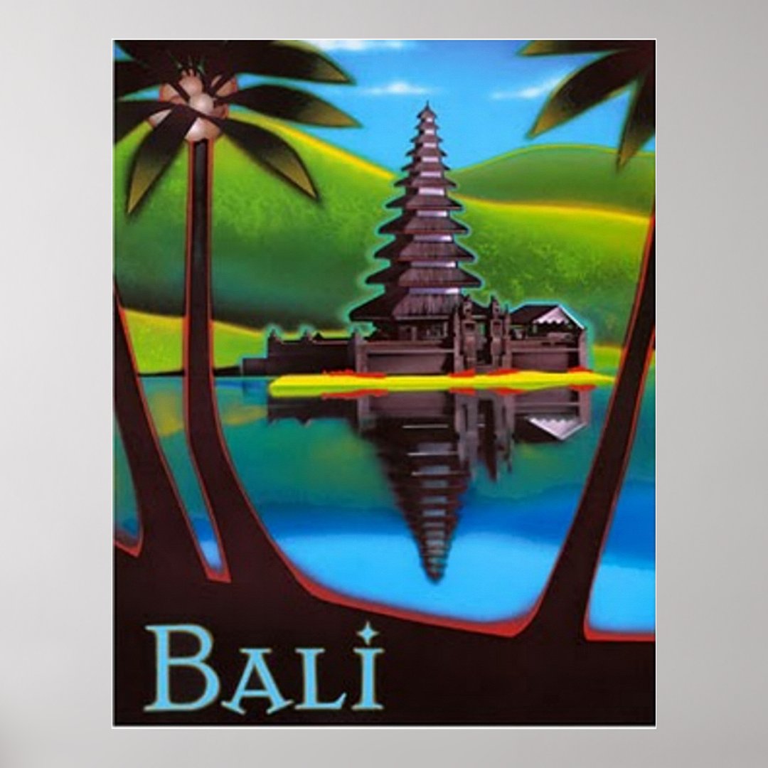 Bali-Poster Poster | Zazzle
