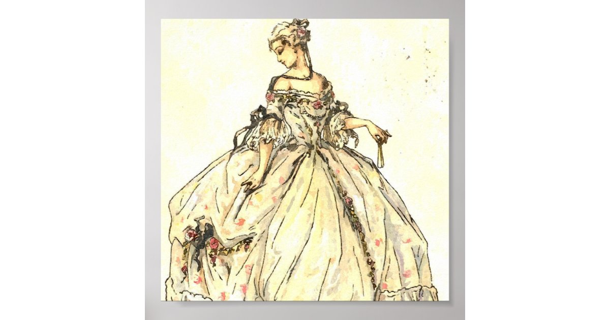 Ball Gown Poster | Zazzle