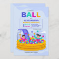 Ball Pit Party Invitation | Zazzle
