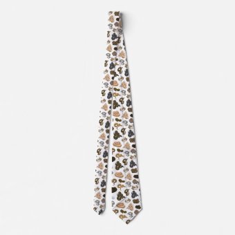 Ball Python Snake Morph Pattern Neck Tie | Zazzle