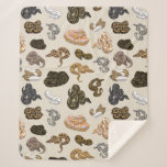 Ball Python Snake Morph Pattern Fabric | Zazzle.com