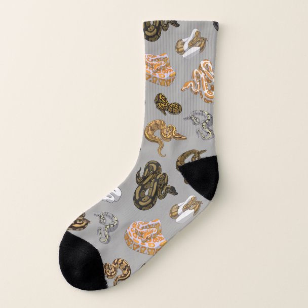 Ball Python Snake Morph Pattern Fabric | Zazzle