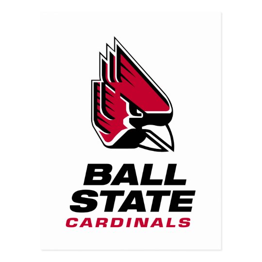 Ball State Cardinals Athletic Mark Postcard | Zazzle.com