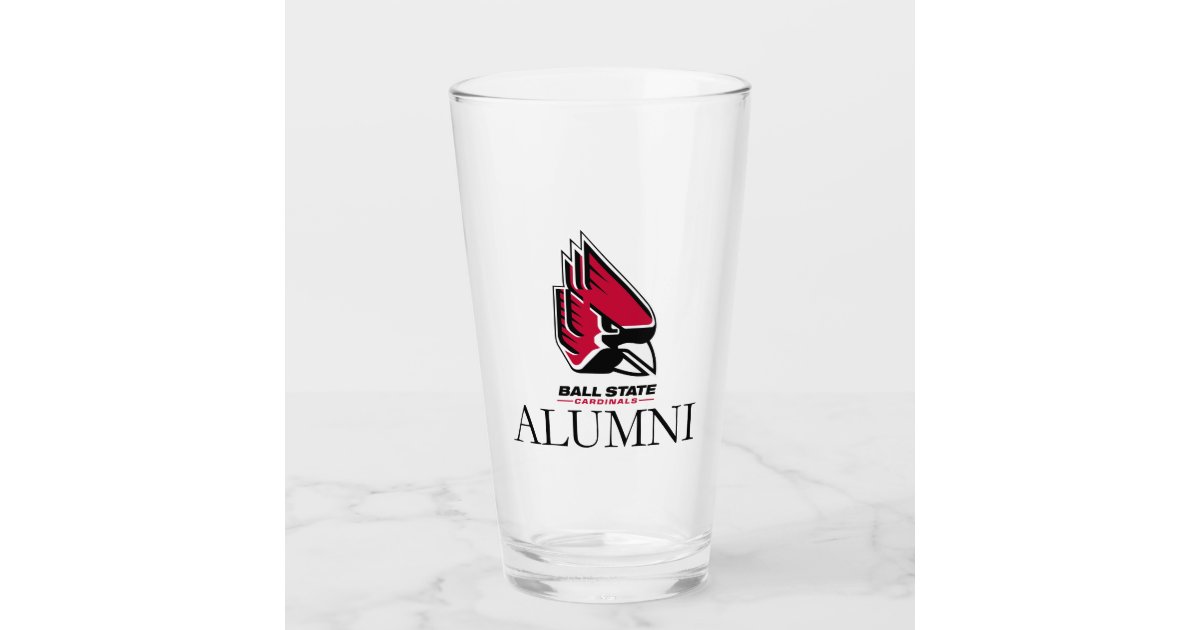Ball State University Alumni Glass | Zazzle
