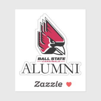 Ball State University Alumni Sticker | Zazzle