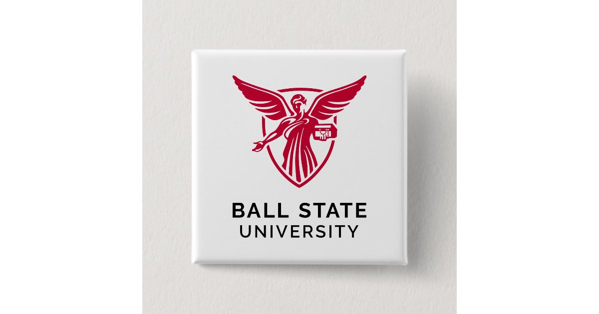 Ball State University Logo Button | Zazzle