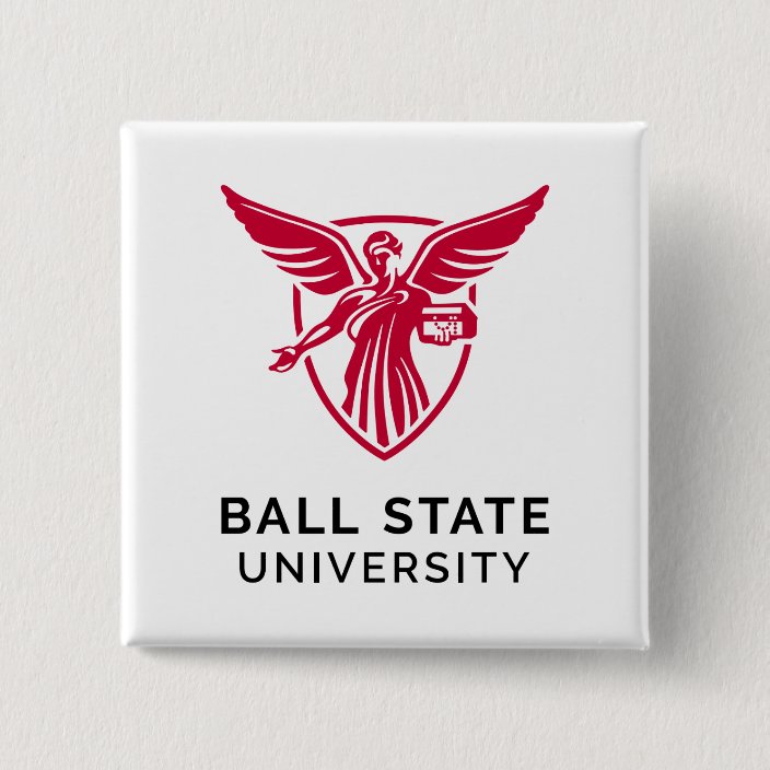 Ball State University Logo Button | Zazzle