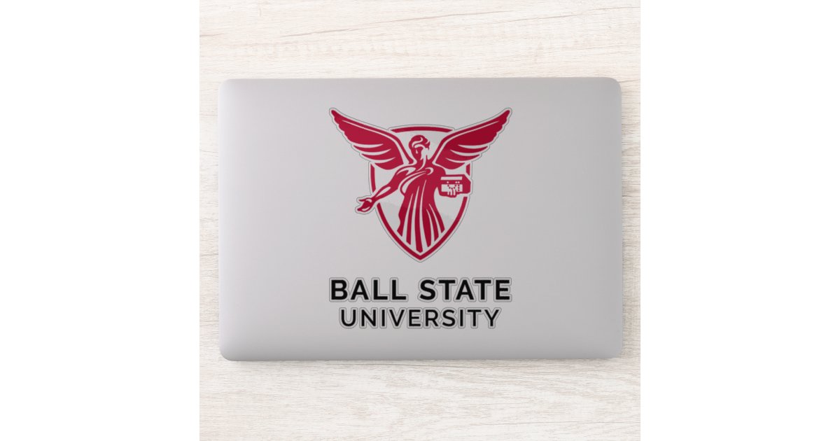 Ball State University Logo Sticker | Zazzle