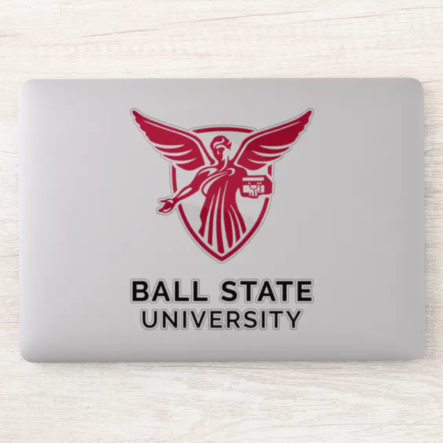 Ball State University Logo Sticker | Zazzle