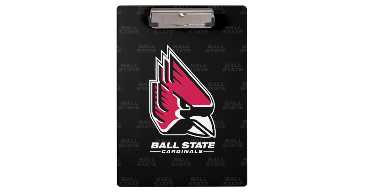 Ball State University Logo Watermark Clipboard | Zazzle