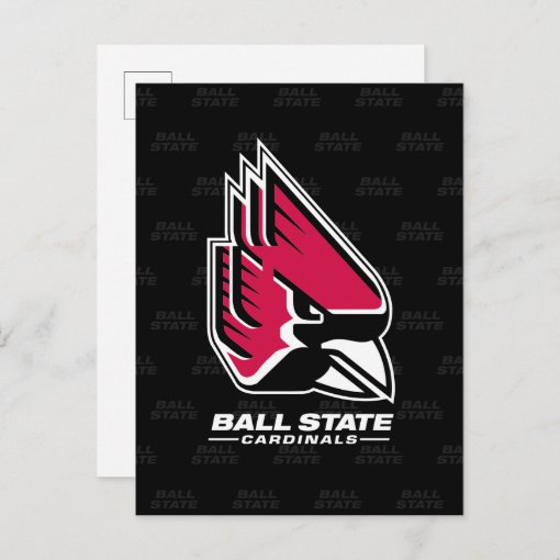 Ball State University Logo Watermark Postcard | Zazzle