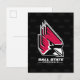 Ball State University Logo Watermark Postcard | Zazzle