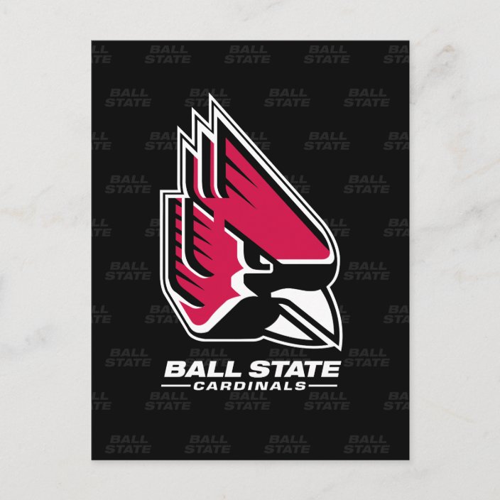 Ball State University Logo Watermark Postcard | Zazzle.com