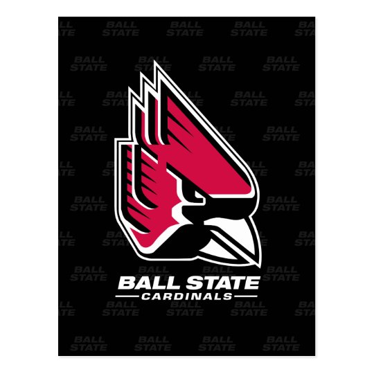 Ball State University Logo Watermark Postcard | Zazzle.com