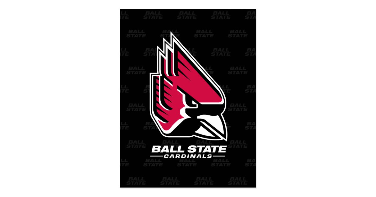Ball State University Logo Watermark Postcard | Zazzle.com