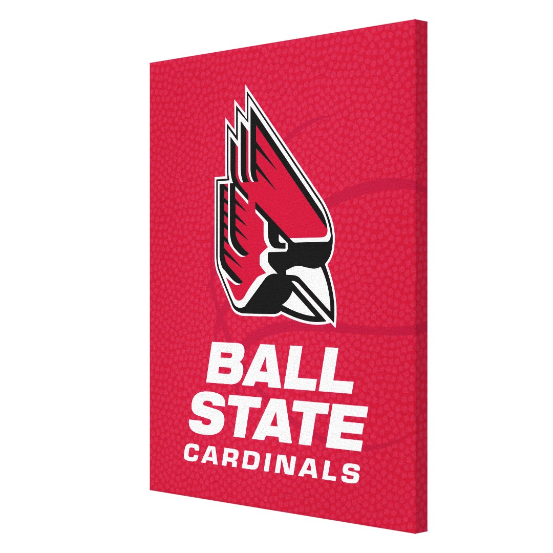 Ball State University State Basketball Canvas Print | Zazzle