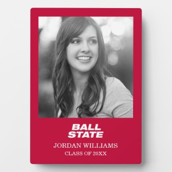 Ball State Wordmark Plaque | Zazzle