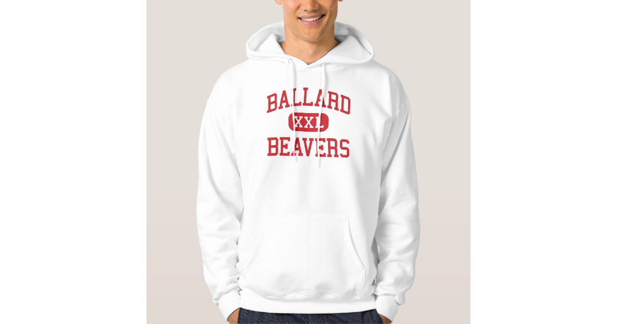 Ballard - Beavers - High - Seattle Washington Hoodie | Zazzle