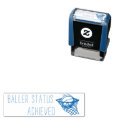 Baller Status Achieved Teacher Stamp | Zazzle