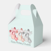 Party & Gifting 12 Personalized ballerina favor boxes-ballerina favor ...