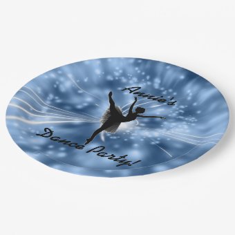 Ballerina Dance Party Paper Plates | Zazzle
