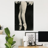 BALLERINA LEGS POSTER | Zazzle