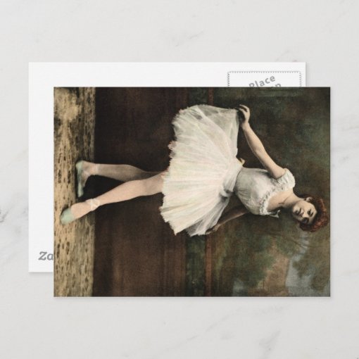 Ballerina Postcard | Zazzle