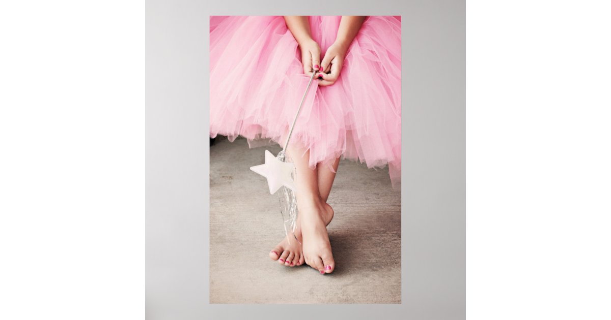 Ballerina Toes Poster | Zazzle
