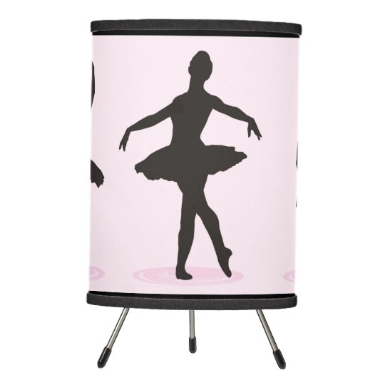 Ballet Ballerina Pink Dancer Tripod Table Lamp | Zazzle.com