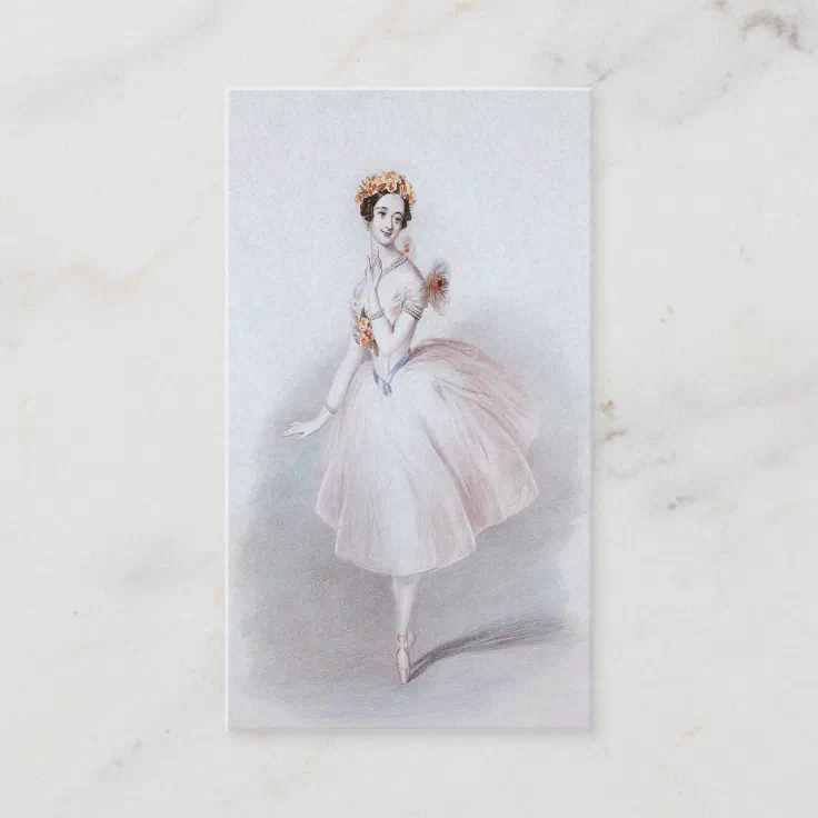 Ballet Business Card | Zazzle