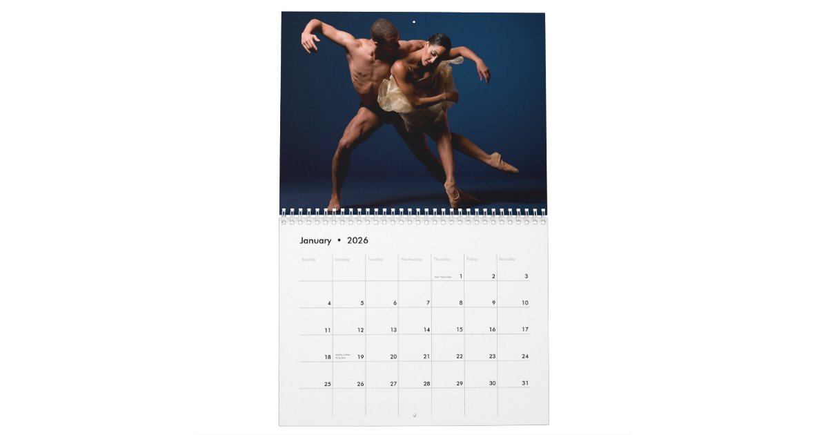 Ballet Calendar | Zazzle