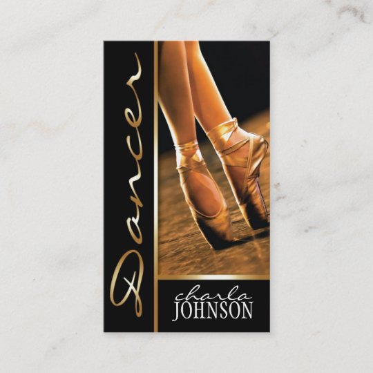 Dancers Business Card | Zazzle.com