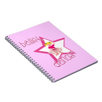 Ballet Notebooks - Lesruba Designs T-shirts and Gifts