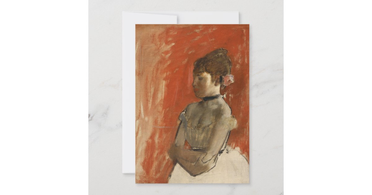 Ballet Dancer with Arms Crossed | Edgar Degas | Zazzle