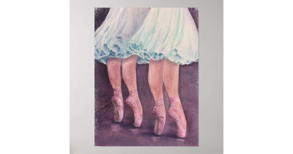 Ballet Duet Poster | Zazzle
