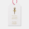Ballet Recital Dance Performance Ballerina Elegant Gift Tags | Zazzle