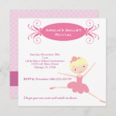 Ballet Recital Invitation | Zazzle