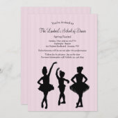 Ballet Recital Invitation | Zazzle