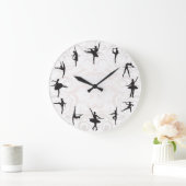 Ballet School Ballerina Dance Wall Clock | Zazzle