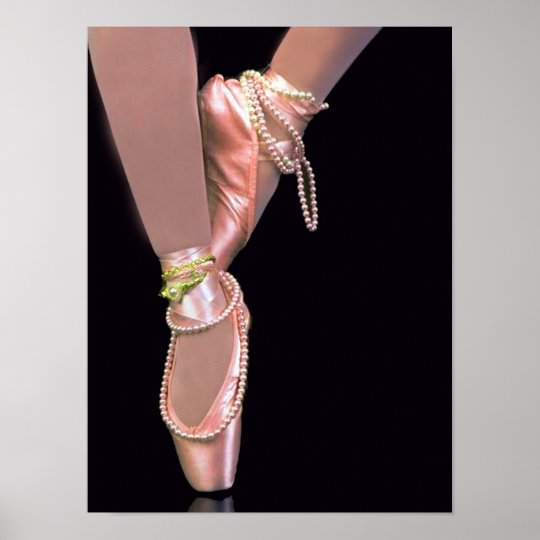 Ballet Shoes Poster | Zazzle.com