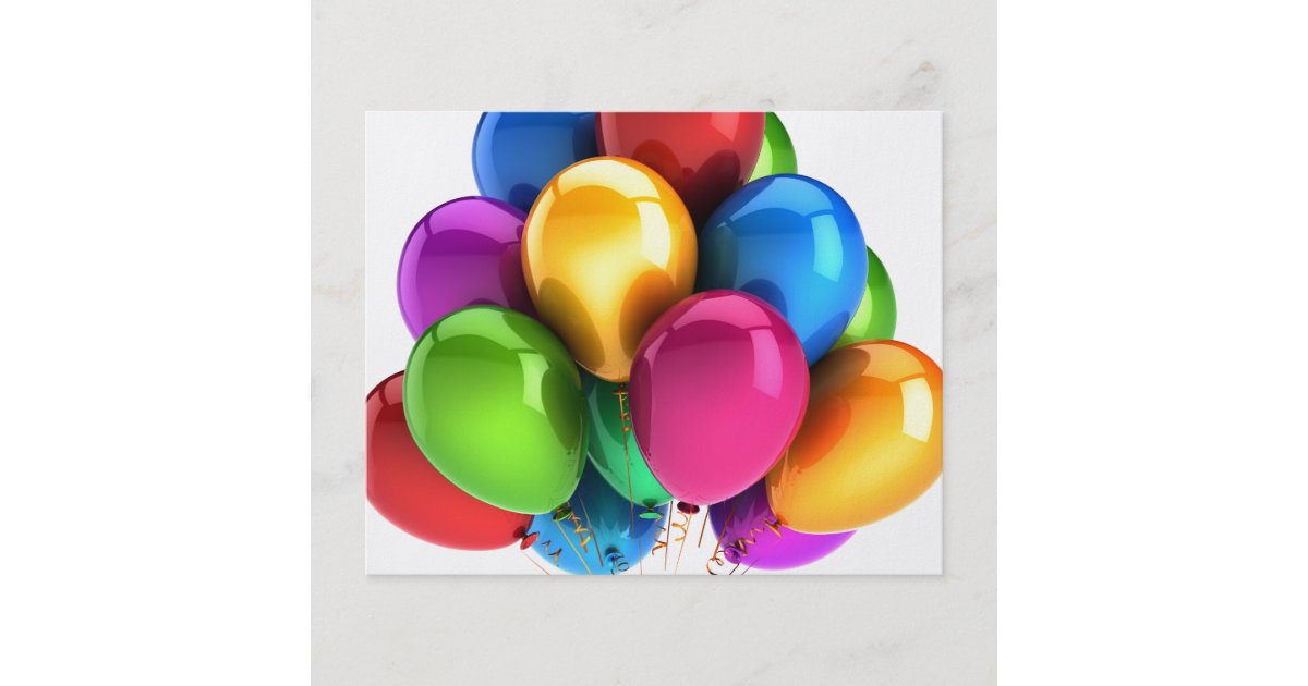 balloon balloons custom personalize Anniversaries Flyer | Zazzle
