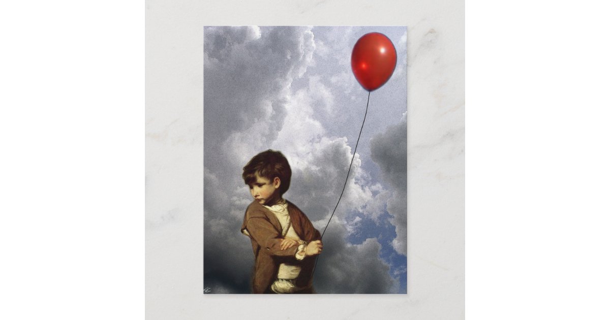 Balloon Boy Postcard | Zazzle