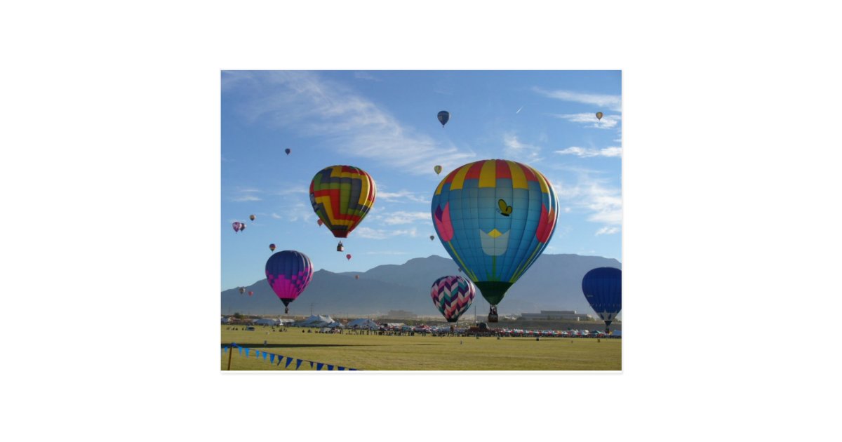 Balloon cluster postcard | Zazzle.com