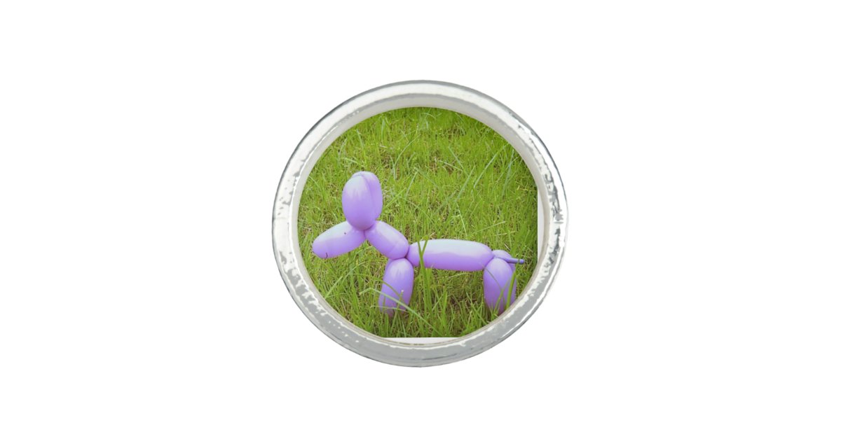 Balloon Dog Ring | Zazzle
